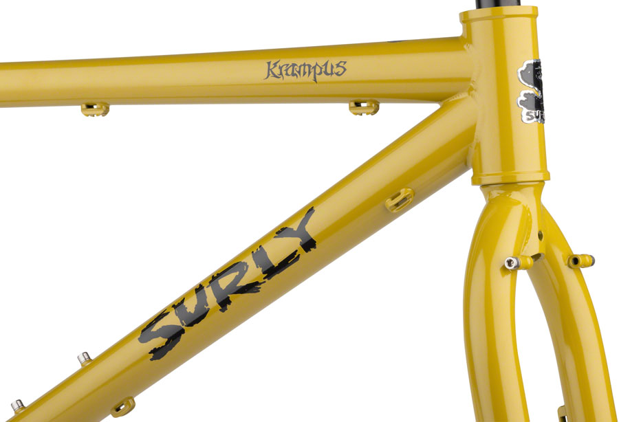Surly Krampus Frameset - 29", Steel, Nose Drip Curry, Large | Bikeparts.Com